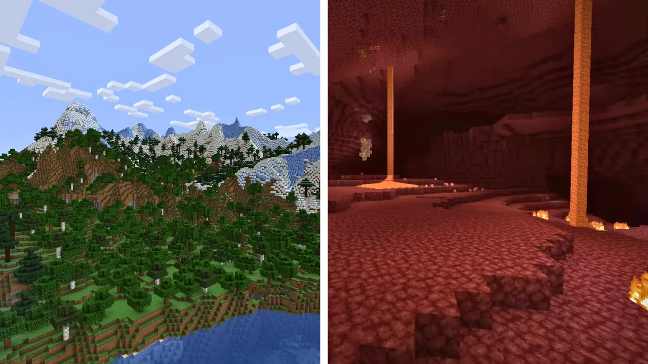 How to Teleport from the Nether to Overworld in Minecraft - ChampBop